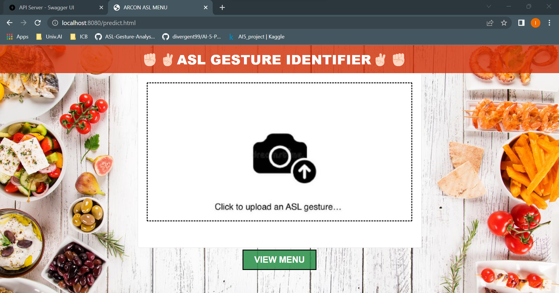 GitHub - IshaniBari/AI5_Arcon_ASL_Menu: AI5 Group6 Project - Arcon ASL Menu