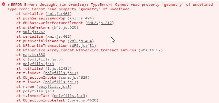 WFS-T Insert not working · Issue #9132 · openlayers/openlayers · GitHub