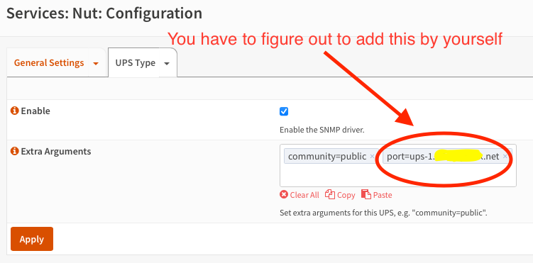 os-nut plugin configuration page for SNMP-Driver needs improvement · Issue #2691 · opnsense ...