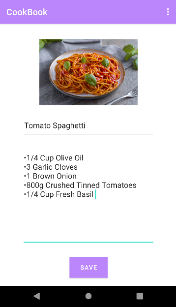 GitHub - sevvaloz/CookBookApp