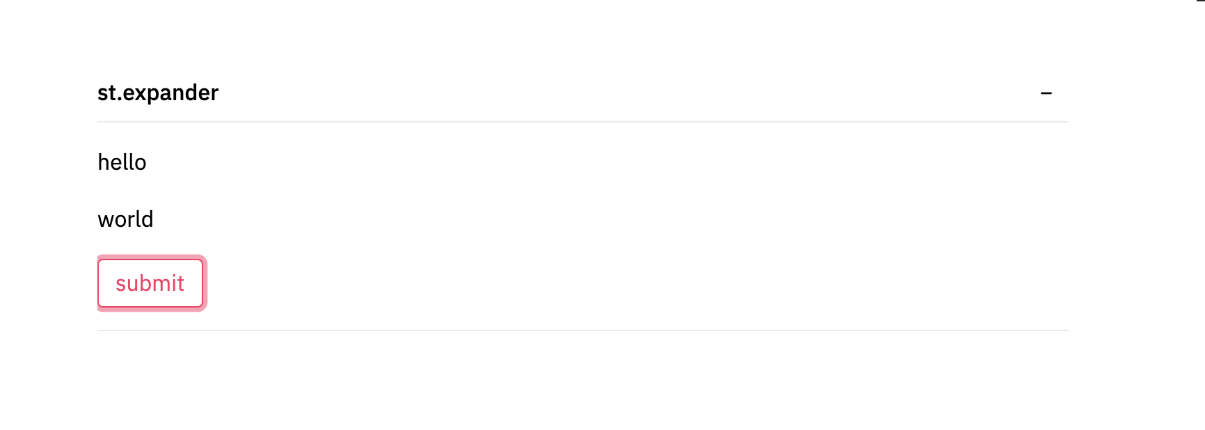 st.expander crops button outline · Issue #2437 · streamlit/streamlit · GitHub