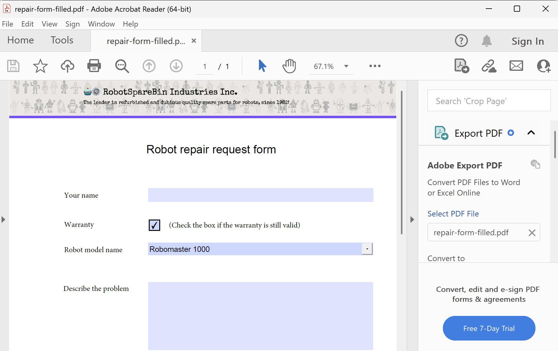 PDF form field viewing is inconsistent on different viewers · Issue #156 · robocorp/rpaframework ...