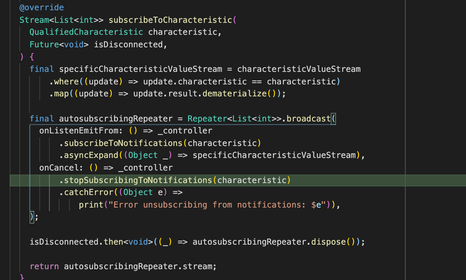 iOS When I Turn off BLE my app throws an exception · Issue #205 · PhilipsHue/flutter_reactive ...