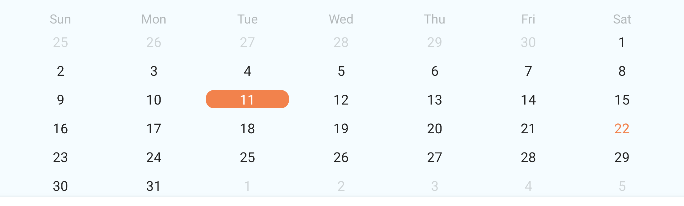 Landscape mode · Issue #399 · kizitonwose/Calendar · GitHub