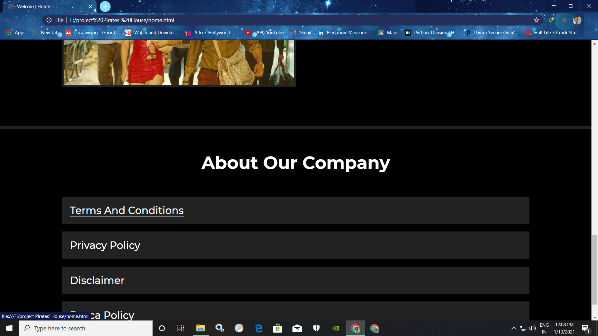 GitHub - ShuvranilMondal/Movie-Strimming-OTT-site: This is my first ...