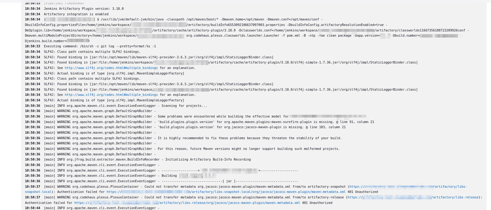 After update to version 3.18.0 we started getting 401 errors · Issue #734 · jfrog/jenkins ...