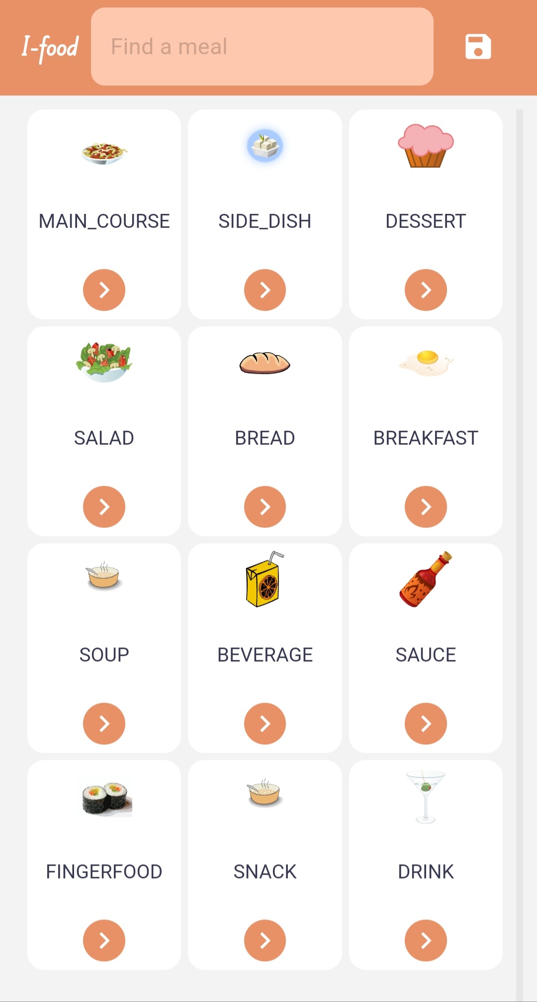 GitHub - Klaudiusz16/IFood: App about food that allows you to search recipes.