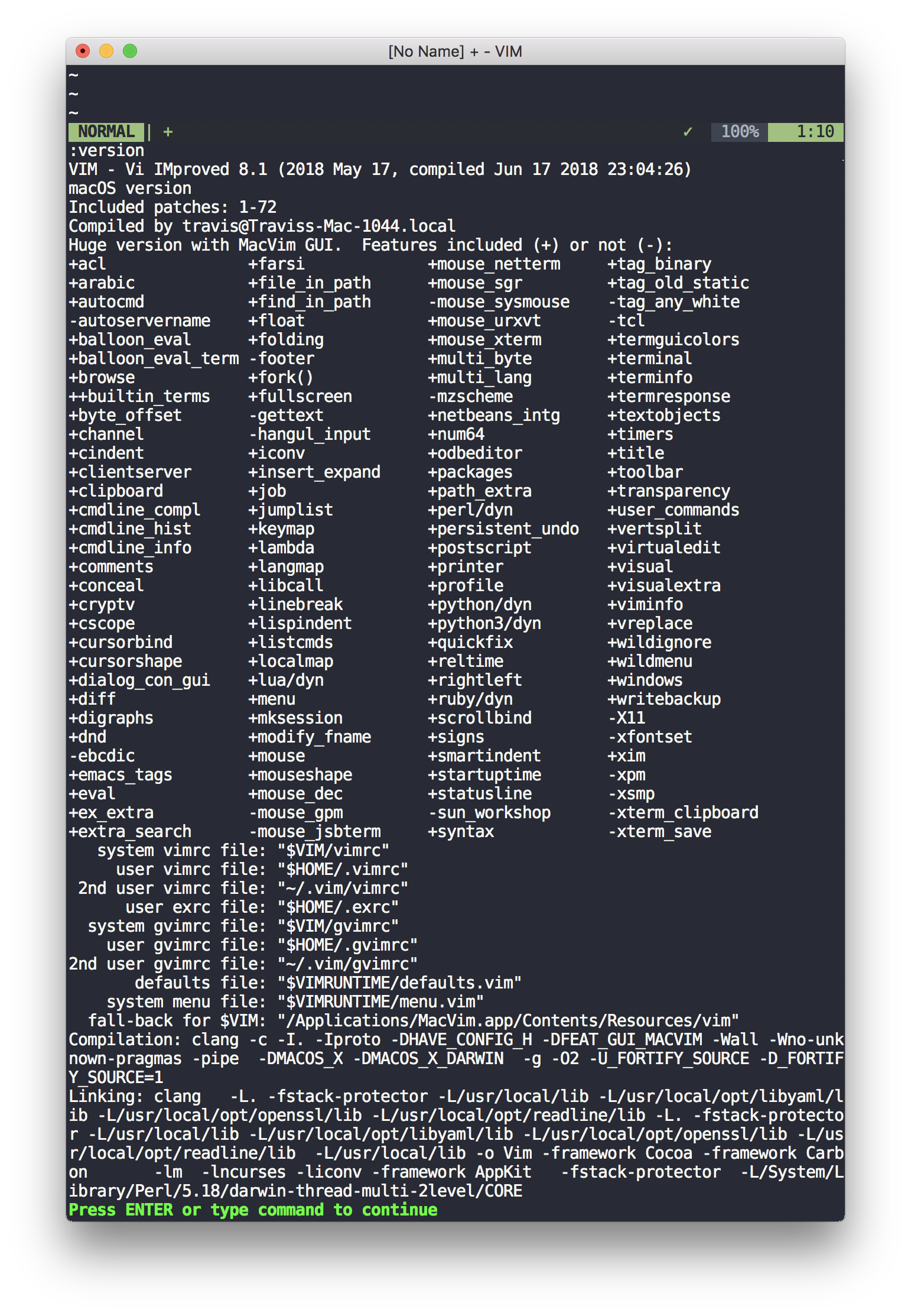 MacVim: Can't see text under cursor · Issue #98 · dracula/vim · GitHub