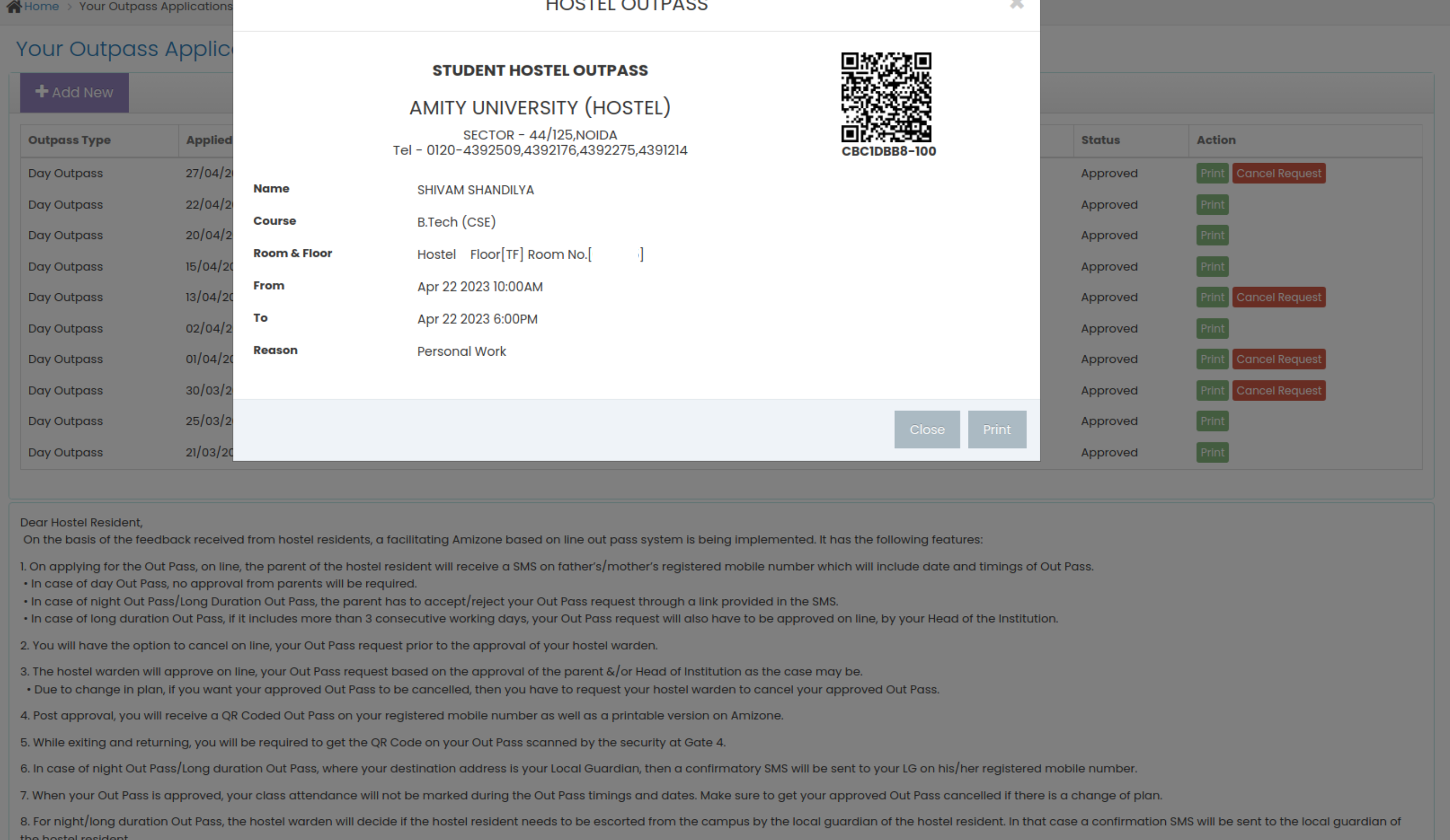 go-amizone: Add support for Outpass · Issue #35 · go-amizone/go-amizone ...