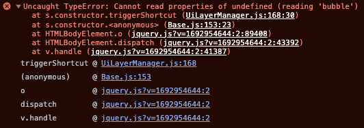 [4.5.1^]: JavasScript console errors in CP pages on any keypress · Issue #13605 · craftcms/cms ...