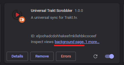 Netflix: [UTS] Failed to sync history. Error: {"request":{"url":"https://api.trakt.tv/sync ...