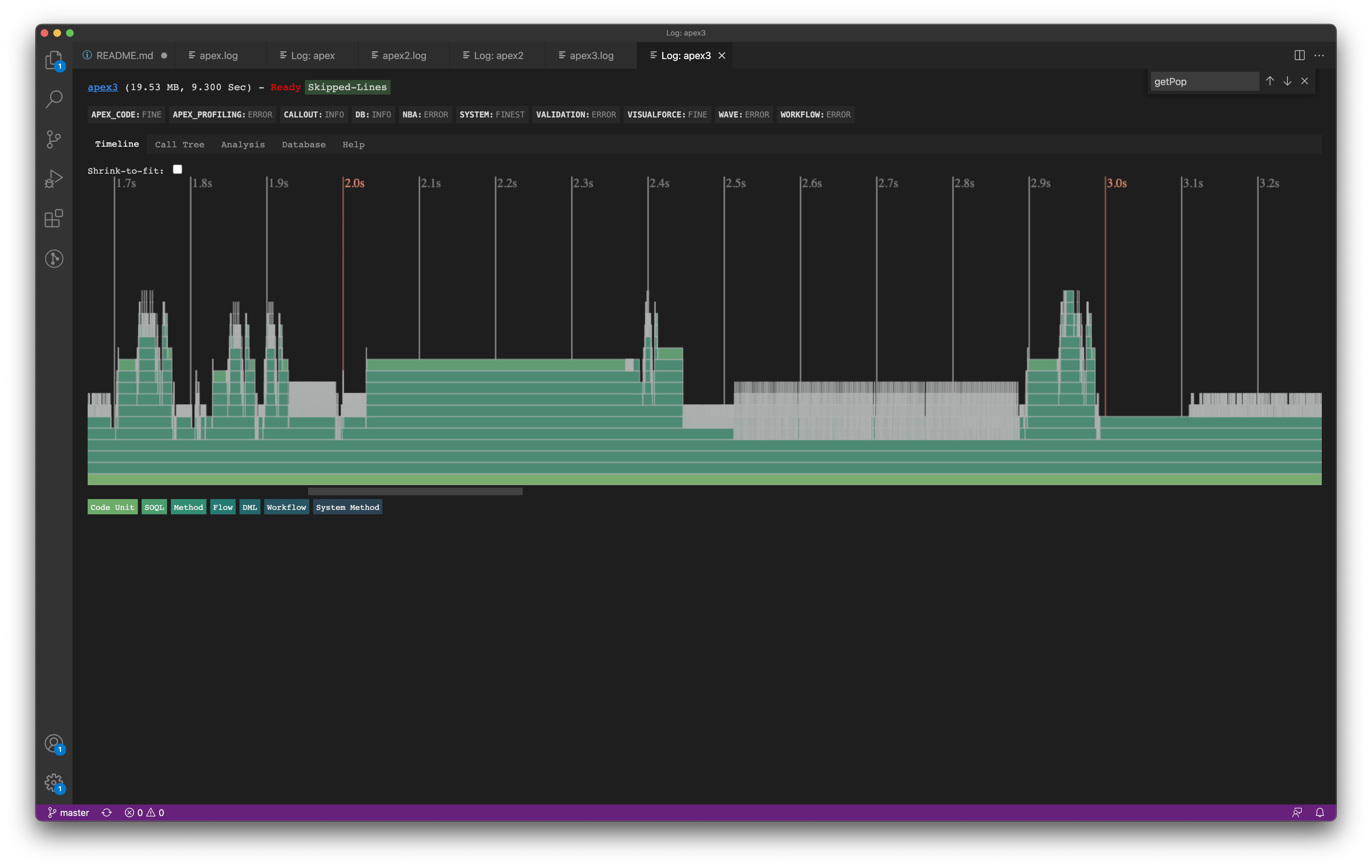 Add ability to zoom into flame graph · Issue #33 · certinia/debug-log-analyzer · GitHub