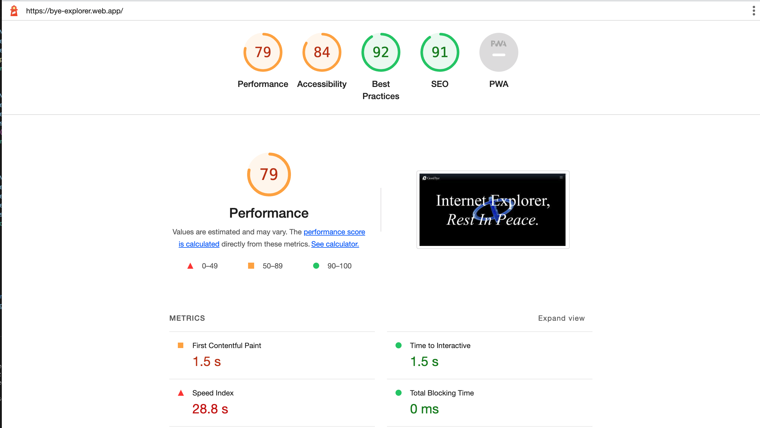 [fix] lighthouse performance · Issue #116 · byeexplorer/ie-frontend · GitHub