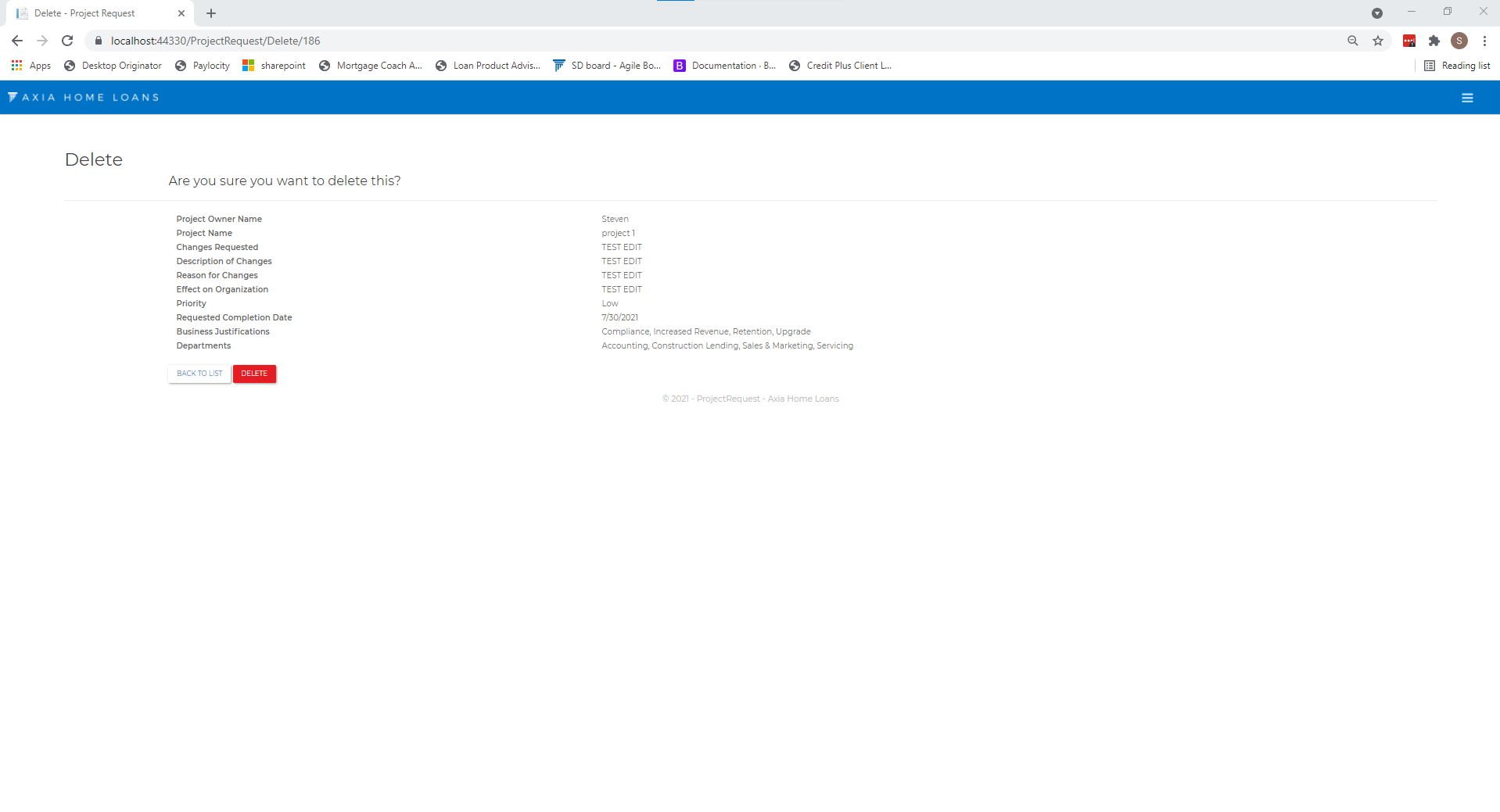 GitHub - stevenlai1688/Project-Request-Form: ASP.NET core MVC website ...