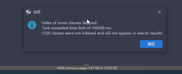 [core][gui] Task exceeded time limit and no way to change the limit · Issue #1267 · skylot/jadx ...