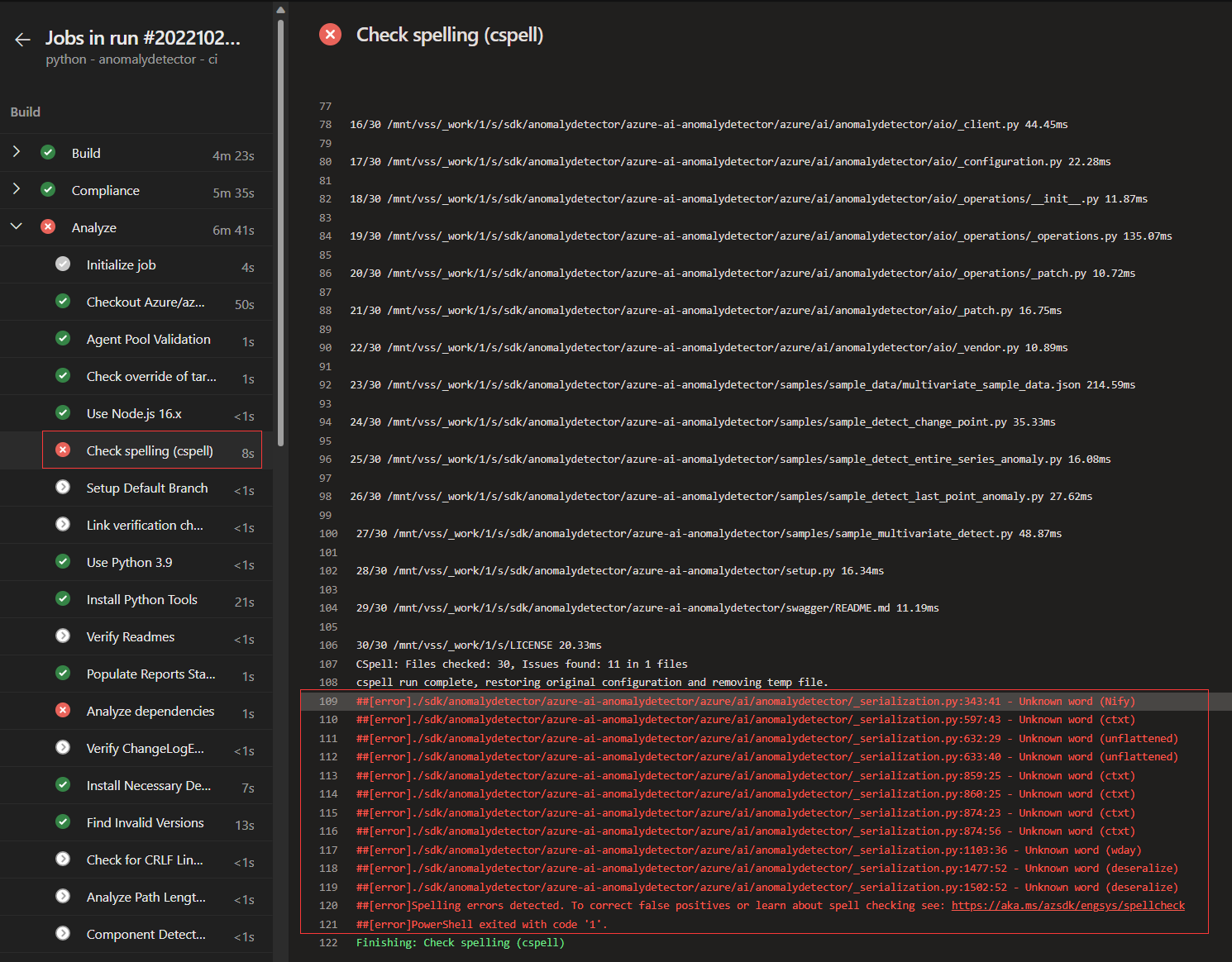 How To Fix CI Azure azure sdk for python Wiki GitHub