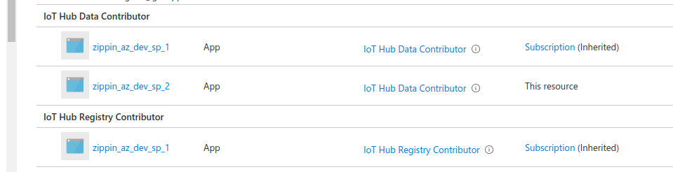 Authenticating `IoTHubRegistryManager` using the `from_token_credential ... Authenticating `IoTHubRegistryManager` using the `from_token_credential ...