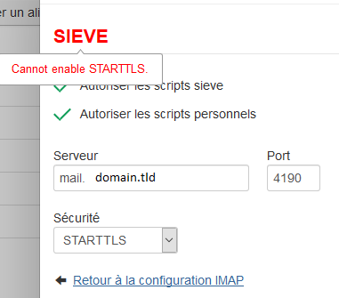Filters : Impossible to see the filters · Issue #1663 · RainLoop/rainloop-webmail · GitHub
