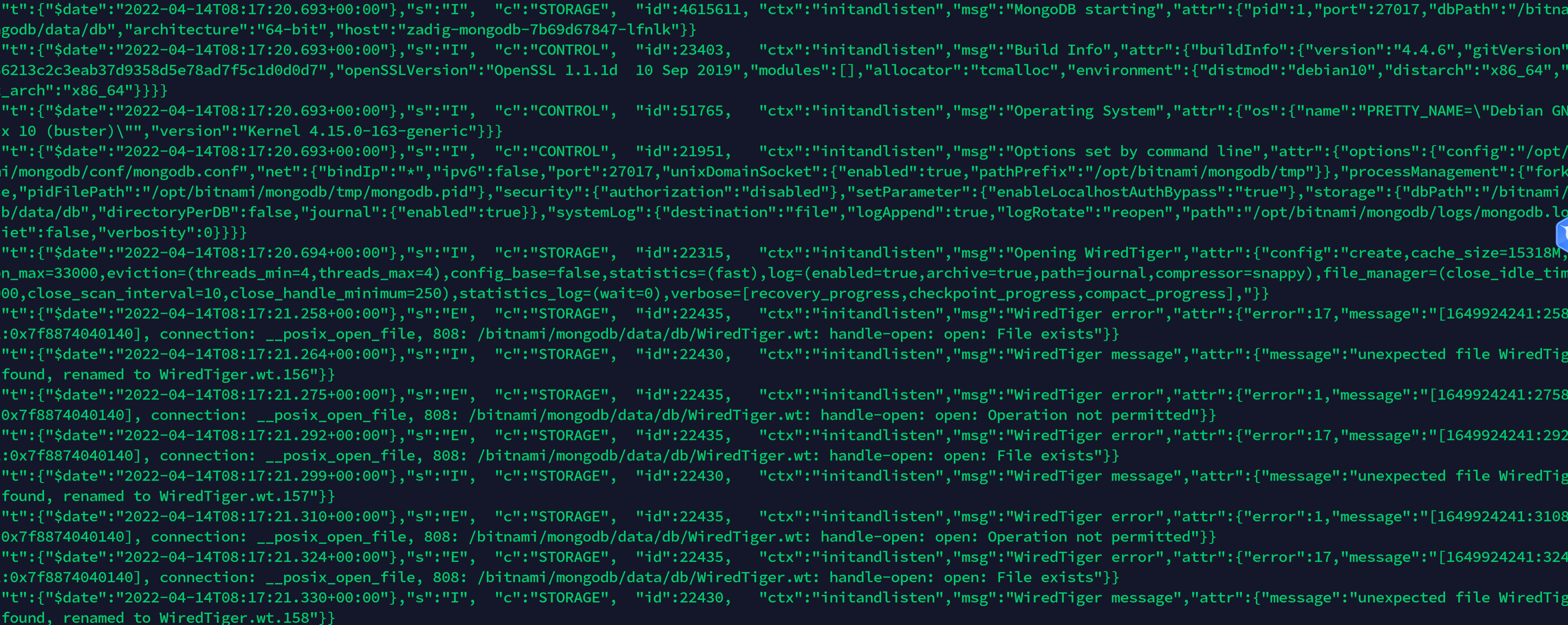 mongodb · Issue #1298 · koderover/zadig · GitHub