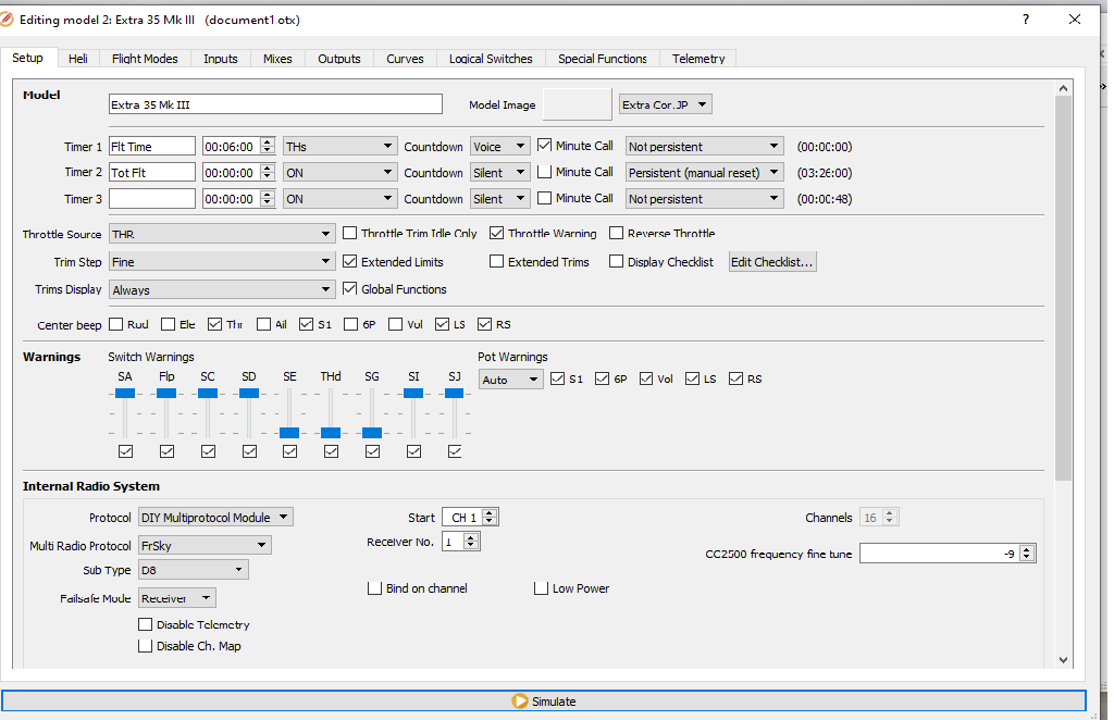 "Dif" function does not funtion on "Input 6" on duel aileron or elevon mix setup. · Issue #7928 ...