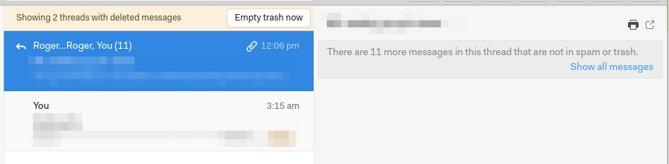 Mails persist in the trash after emptying the trash · Issue #220 · Foundry376/Mailspring · GitHub