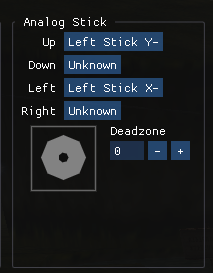 ux for analog stick mapping is misleading (can't map backwards) · Issue ...