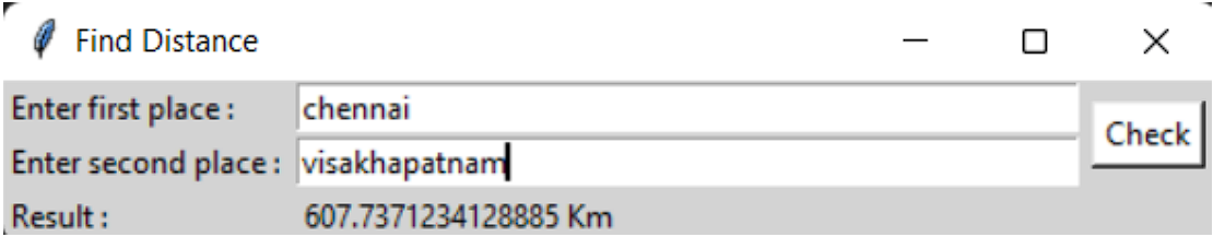 Github Xps1gui Application To Get Distance Between 2 Places In Python In This Ive Built A 7924