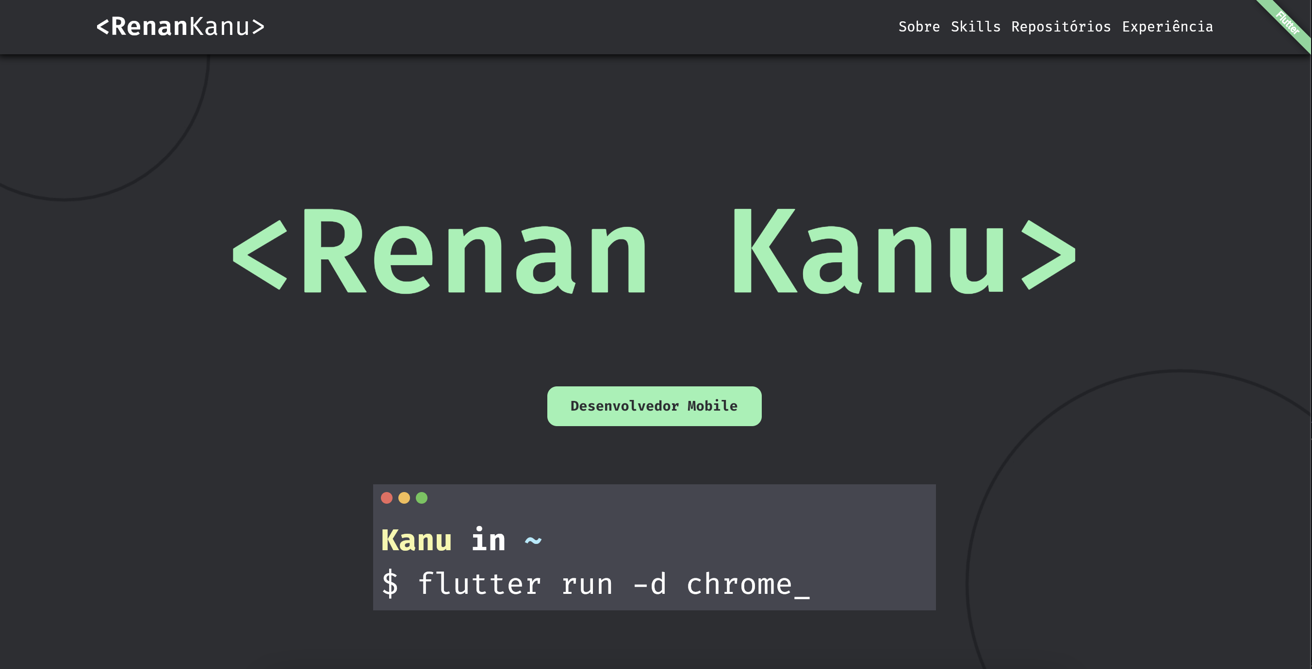 GitHub - renankanu/flutter-portfolio: Meu portfolio feito em flutter