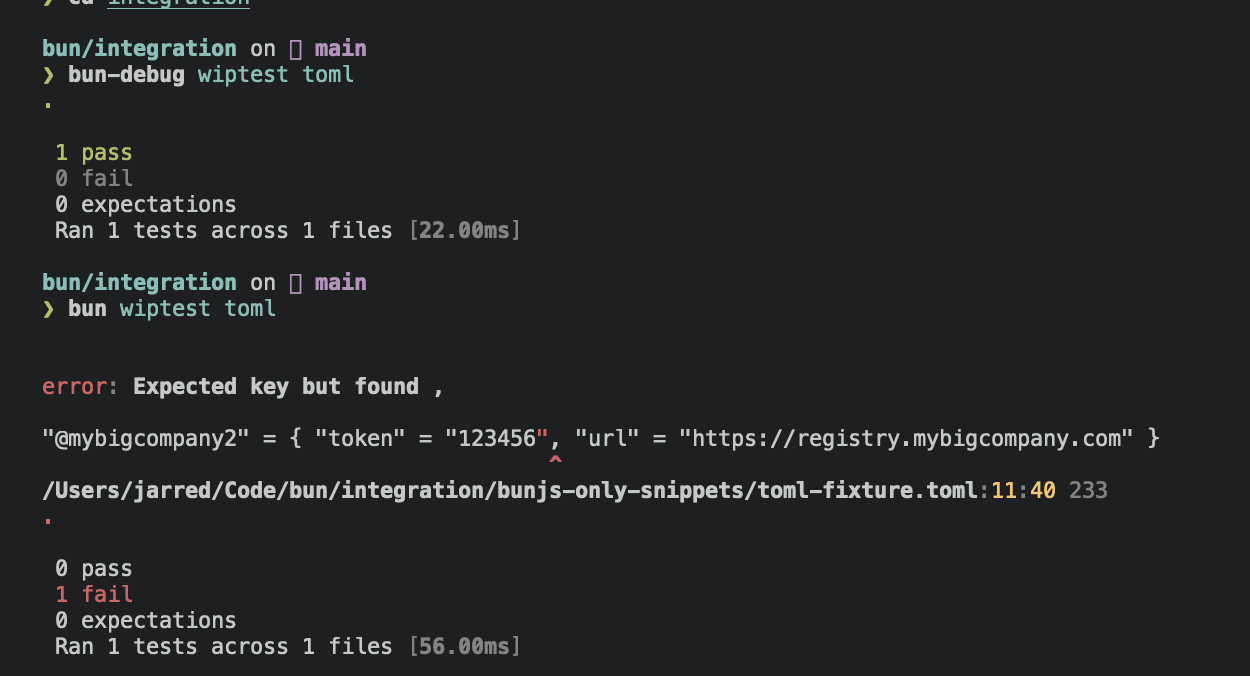 Error using custom npm registry in bunfig.toml · Issue #140 · oven-sh/bun · GitHub