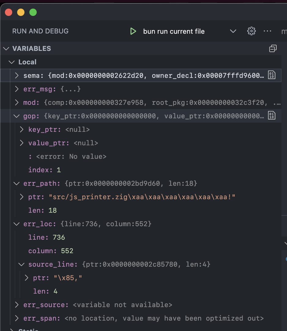 compiler segafult in failWithOwnedErrorMsg(?) · Issue #13823 · ziglang/zig · GitHub