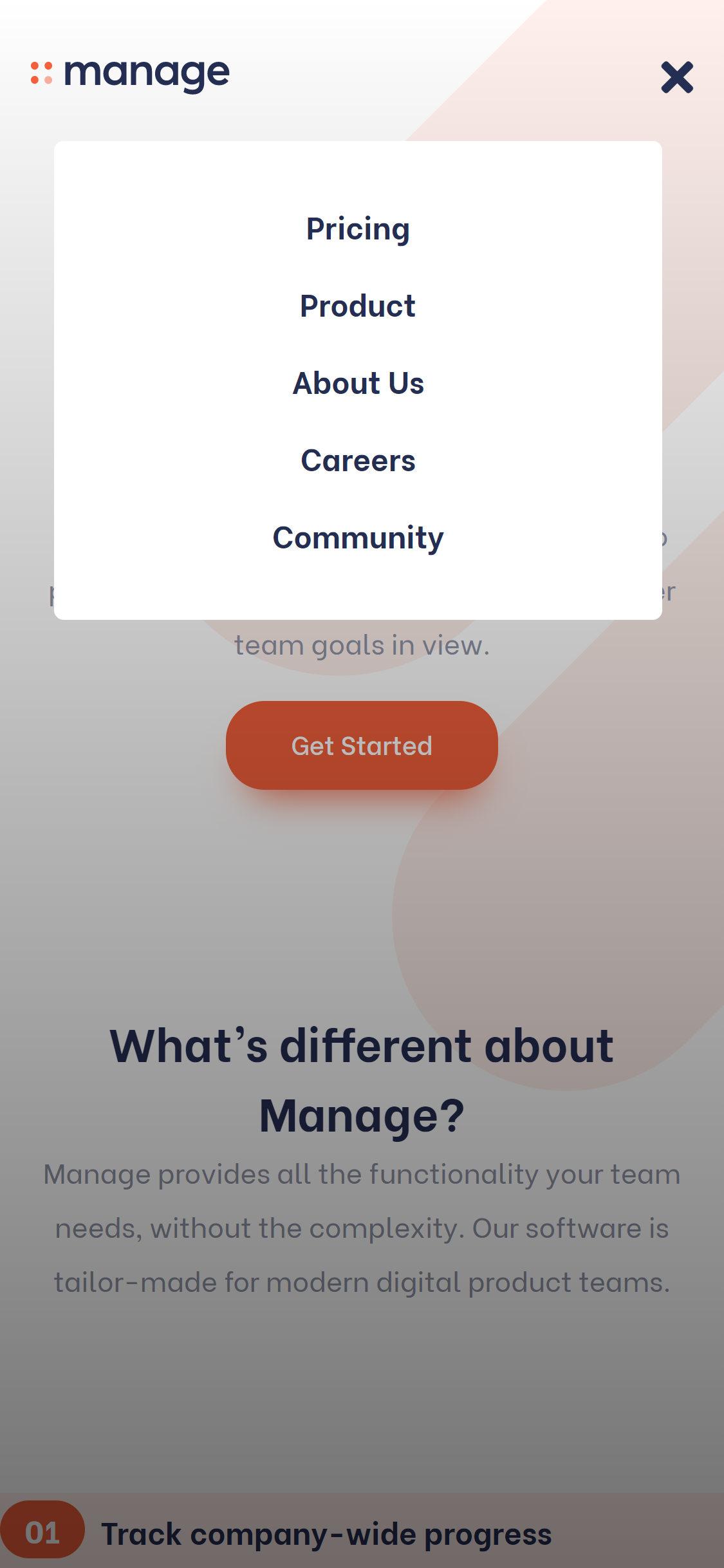 GitHub - Dilara26-cyber/Manage-Landing-Page: A great Front End Mentor ...