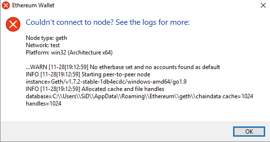 Mist crash at account creation if you put a "@" in the password (Windows x64) · Issue #3342 ...