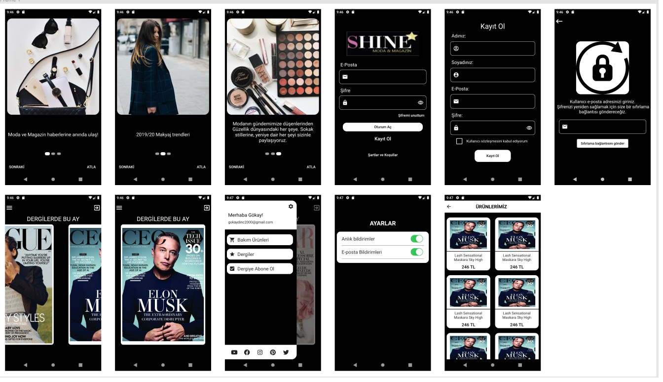 Github Gokay2027 Magazineapp Magazine App