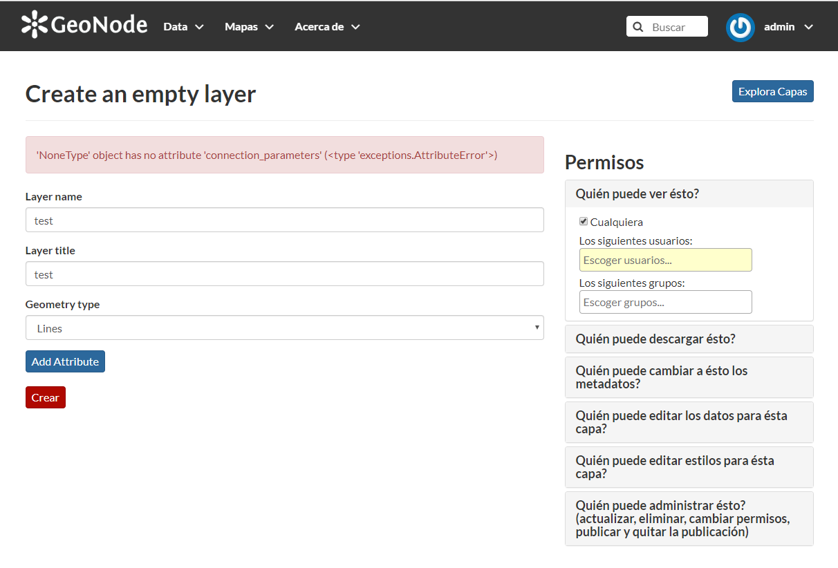 Error Creating Layer · Issue #5256 · GeoNode/geonode · GitHub