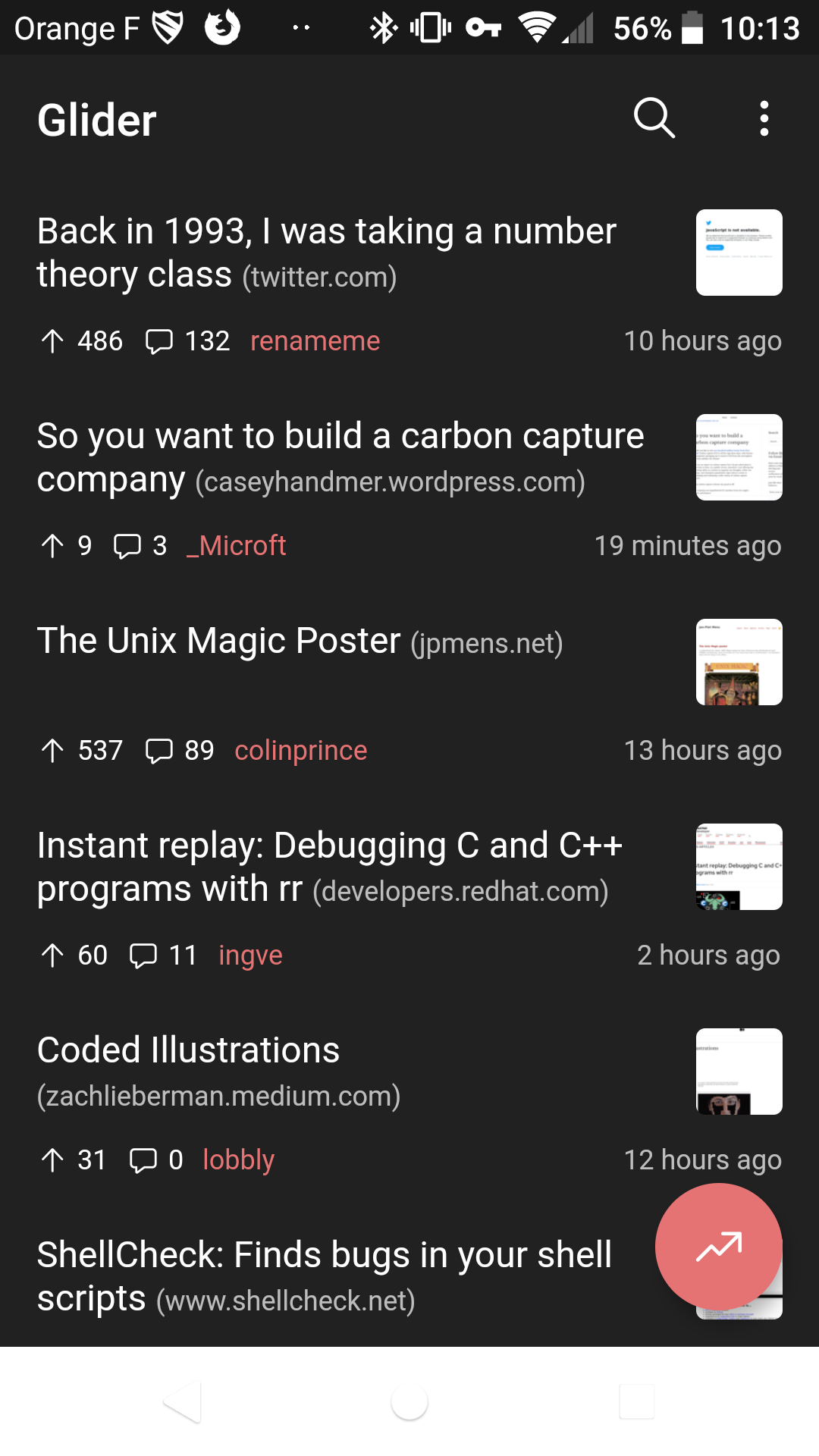 Change the System Navigation Bar color alongside the (dark) theme · Issue #7 · Mosc/Glider · GitHub