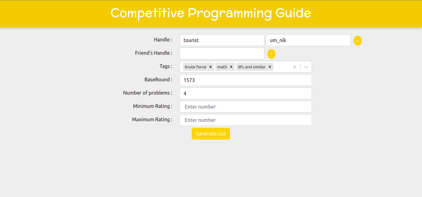 GitHub - Harshit3211/CP-Guide: A competitive programming guide web app ...