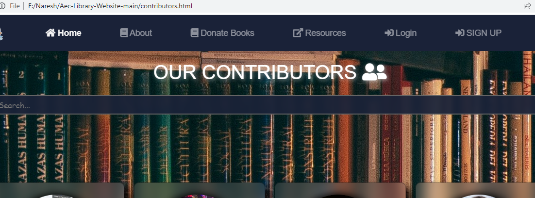 Bug Report: heading of Contributors page is not visible correctly · Issue #1006 ...