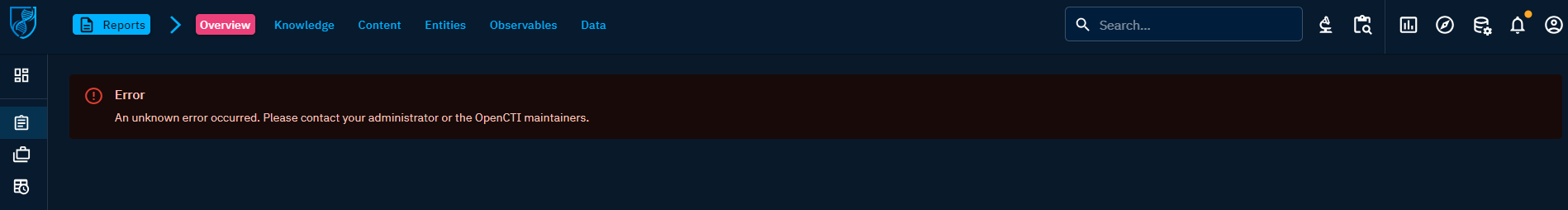 Some reports are inaccessible · Issue #4553 · OpenCTI-Platform/opencti · GitHub