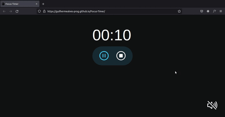 GitHub - guialvess/Focus-Timer: ⏲️ Timer app Pomodoro style