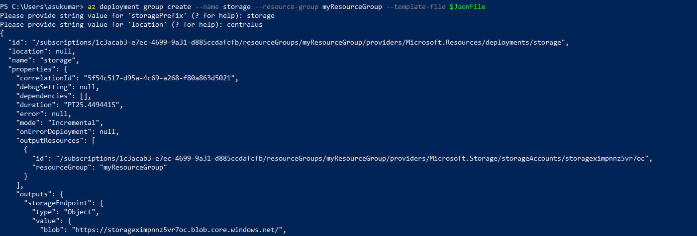 Azure CLI Command to deploy the Bicep file is given wrongly · Issue #73802 · MicrosoftDocs/azure ...
