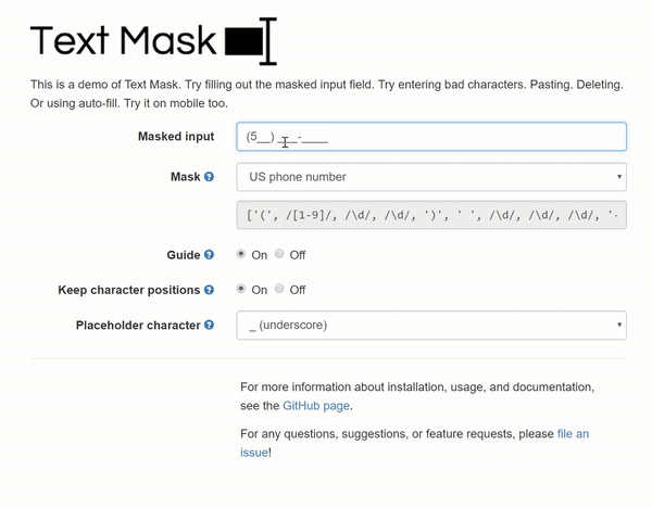 Arrow keys adds placeholder characters and "moves" input forward · Issue #883 · text-mask/text ...