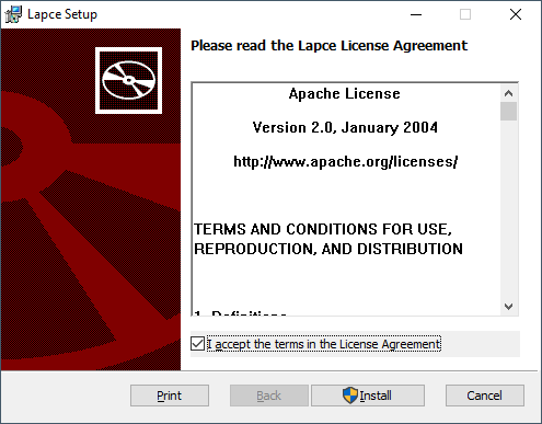 Install as user on Windows without admin · Issue #498 · lapce/lapce · GitHub