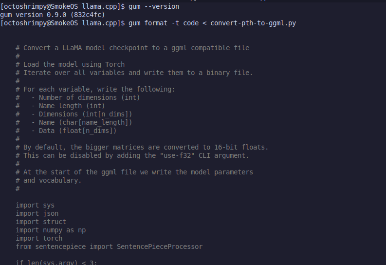 `gum format` does not syntax highlight code · Issue #215 · charmbracelet/gum · GitHub