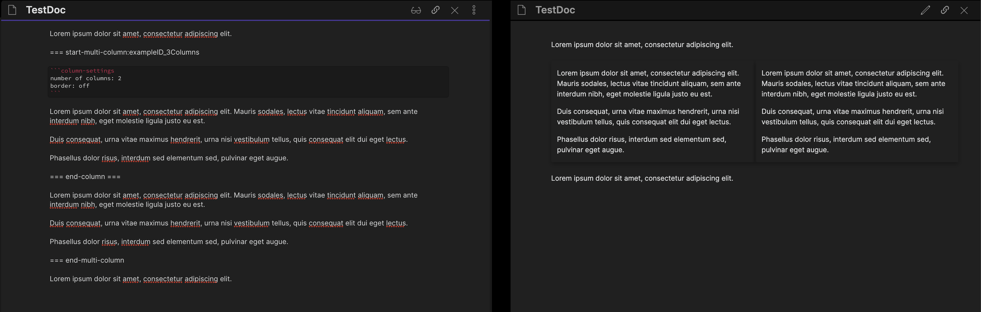 Line breaks are not displayed · Issue #1 · ckRobinson/multi-column ...