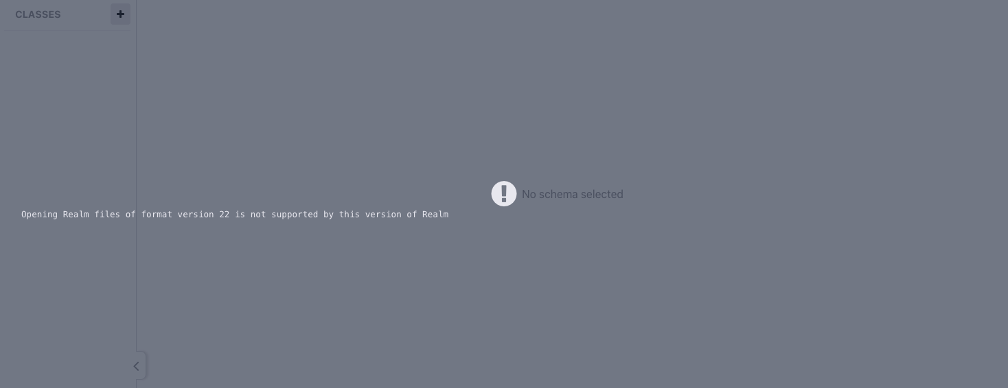 Opening Realm files of format version 22 is not supported by this version of Realm · Issue #1448 ...