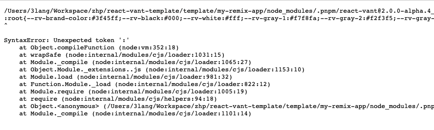 [Bug]: Css in component resolve error · Issue #959 · remix-run/remix · GitHub