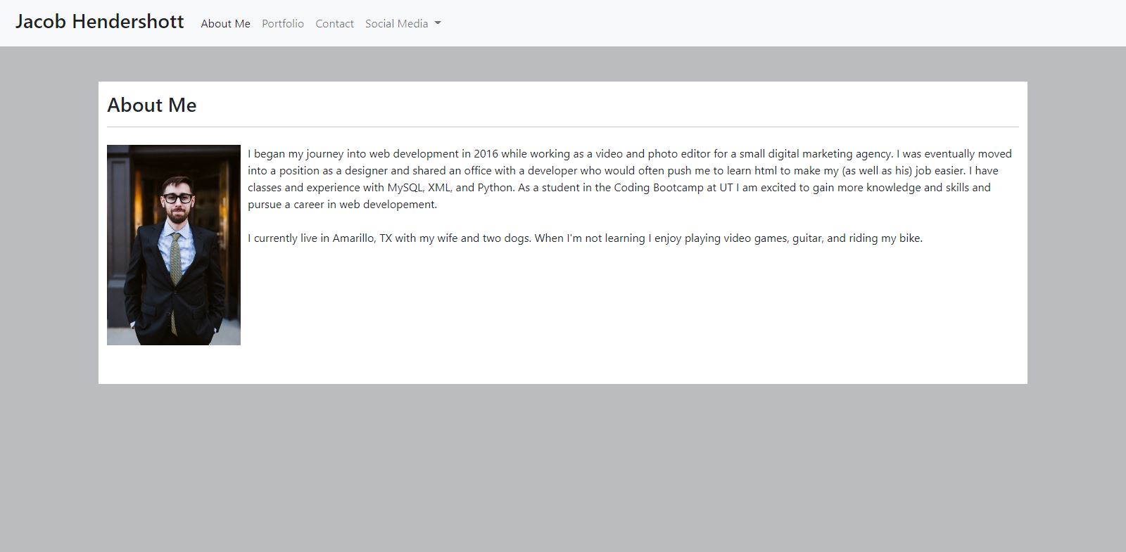 GitHub - jwhendershott/responsiveness-portfolio