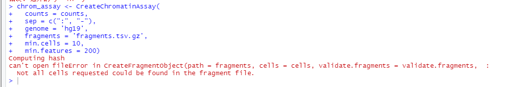 Issue of fragments reading in · Issue #7 · stuart-lab/signac · GitHub