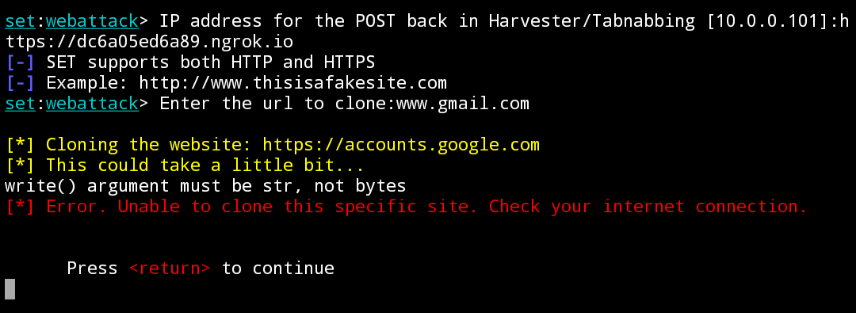 SETOOLKIT ERROR, HELP ME · Issue #808 · trustedsec/social-engineer-toolkit · GitHub