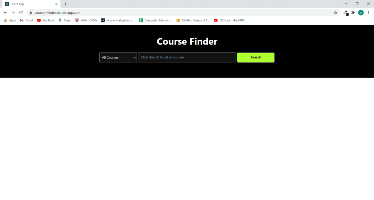 GitHub - Augustine71/Course-Finder